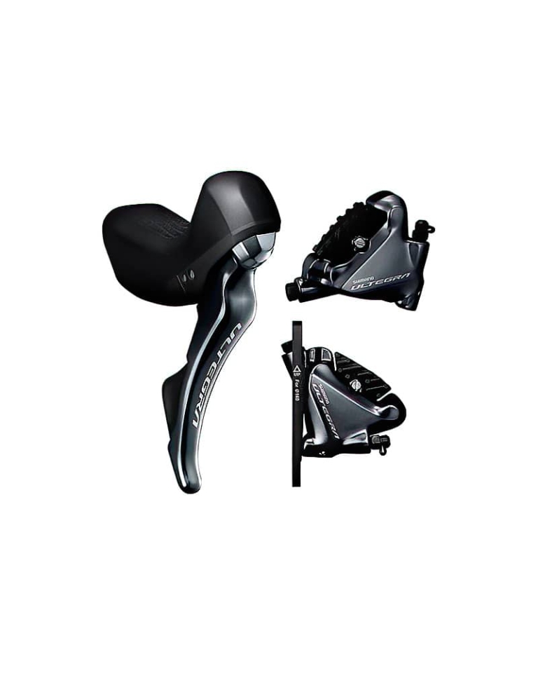 Shimano Ultegra ST-R8000 Dual Control Lever Rim Brake 2x11-Speed STI ...